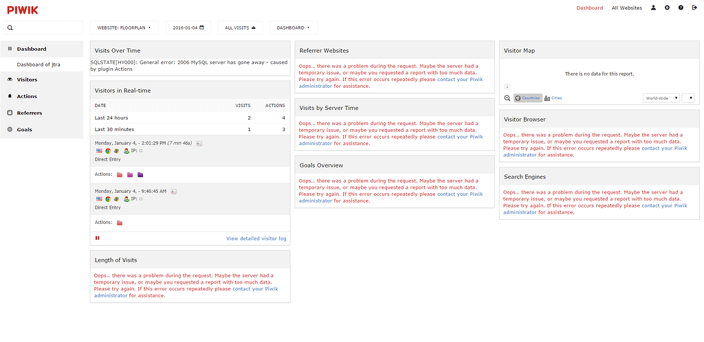 Oops… There Was A Problem During The Request Error Reading Communication Packets Support