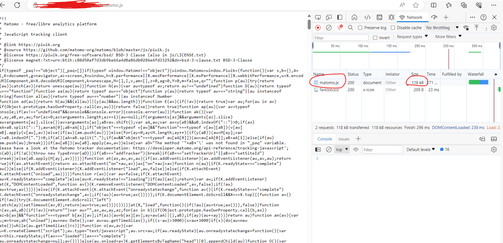 How To Provide Compressed Matomojs File Support And Bugs Matomo Forums 6459