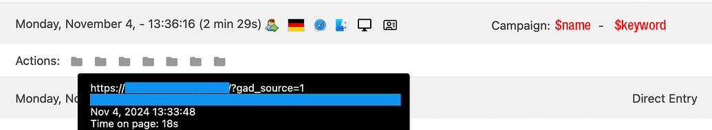 Why are utm parameters removed and gad_source=1 added instead - Support & Bugs - Matomo forums
