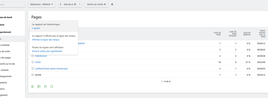 Secondary dimension absent - General questions - Matomo forums
