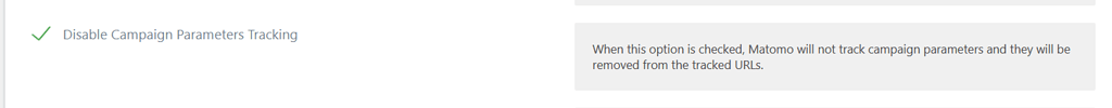 New tracking functions disableCampaignParameters & enableCampaignParameters - General questions ...