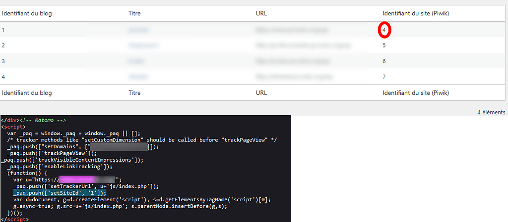 Wrong siteID after upgrade of the WP-matomo plugin (solved) - WordPress Plugin - Matomo forums