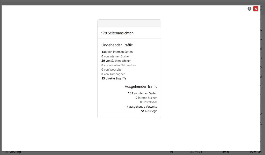 Transitions not displaying on dashboard - Support & Bugs - Matomo forums