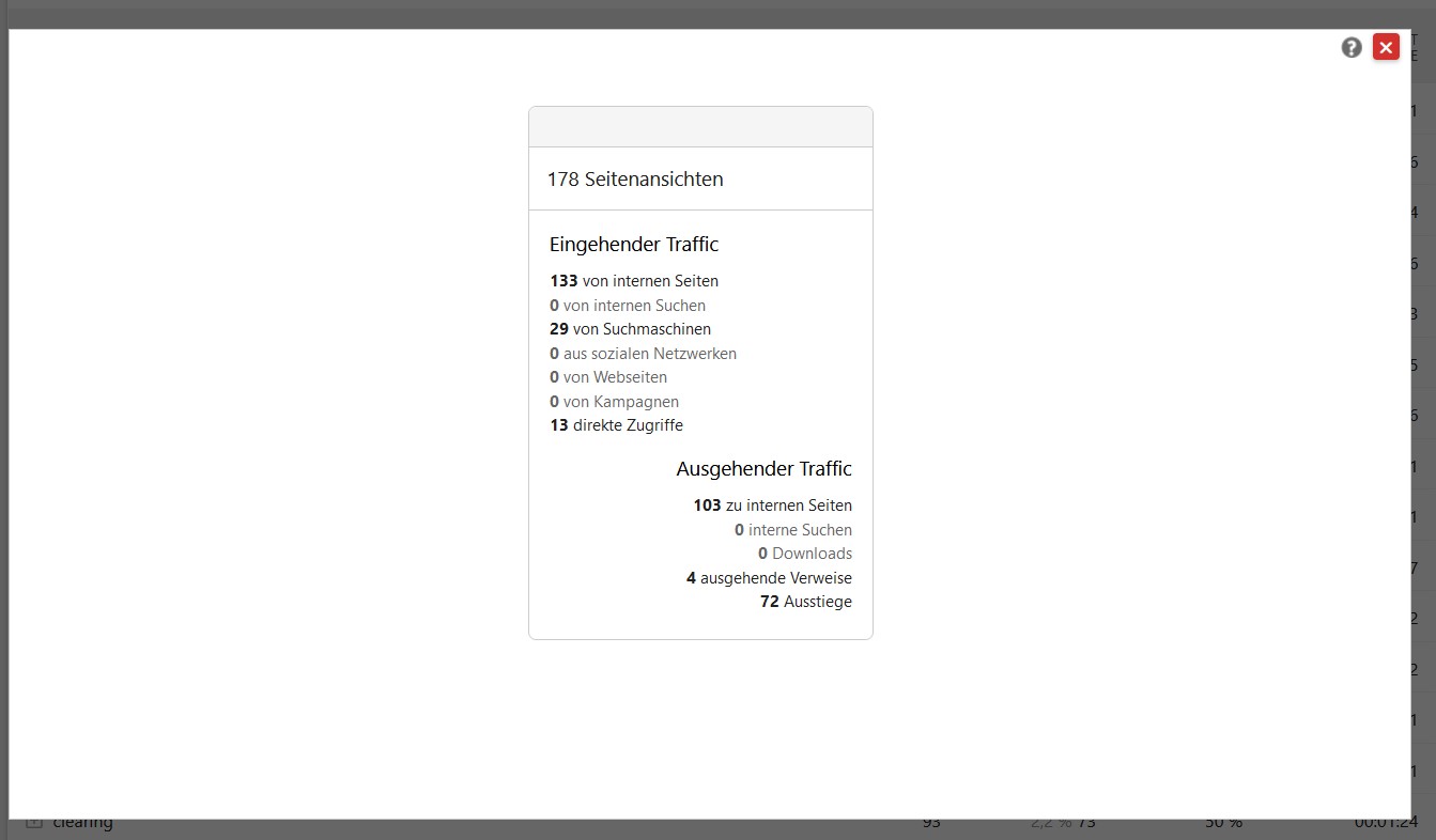 Transitions not displaying on dashboard - Support & Bugs - Matomo forums